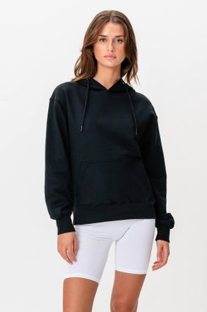 Perform Collection Schwerer Kapuzenpullover - Schwarz