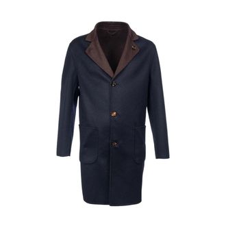 Kired Kired - Parana Manteau R&eacute;versible - Homme - Manteaux - Bleu - Taille: XL