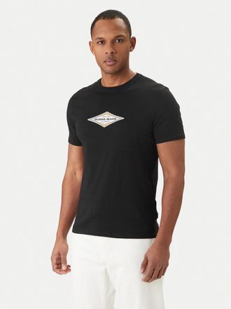 Guess T-Shirt M6GIB4 K8HM0 Schwarz Slim Fit