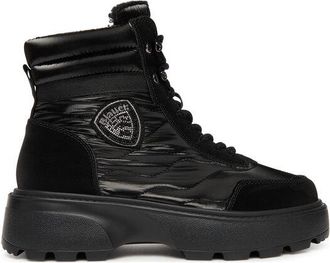 Blauer Schnürstiefeletten F5BLANCA03/NYP Schwarz