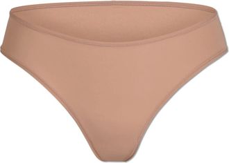 SKIMS Skims, Femme, Sous-v&ecirc;tements, Beige, Taille: 46 FR Culotte Cheeky Fits Everybody
