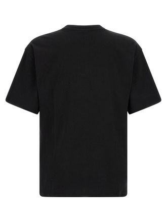 Diesel Logo-Patch Cotton T-Shirt - Black