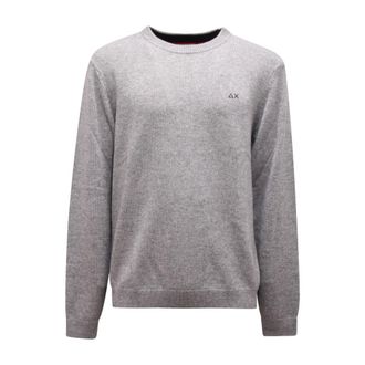 Sun 68 Homme, Pulls, Gris, Taille: 2XL Maglione Wool-Blend Sweater K43134 06