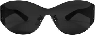 Pleasures unisex, Accessoires, Noir, Taille: ONE Size Bona Wrap Lunettes de soleil