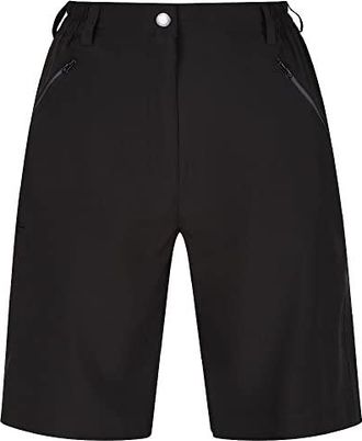 Regatta Xert StrBermudaLt Pantalon pour Femme Noir Taille 40