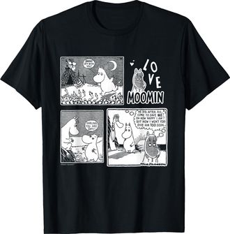 Moomin Love Comic Moomintroll rettet Snorkmaiden T-Shirt