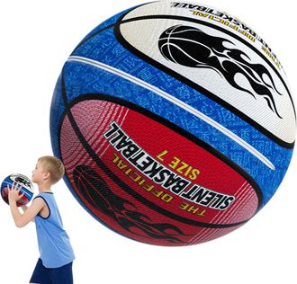 Generico Basketball ohne L&auml;rm | ger&auml;uscharmer Basketball-Schaumstoff, der f&uuml;r Sportspiele springt, leises Spielzeug