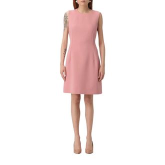 Dolce & Gabbana Stilvolles &auml;rmelloses Kleid - - Dresses - Damen - Rosa - 2XL