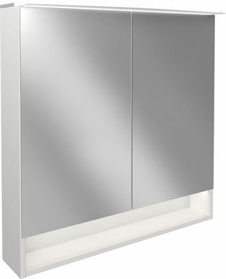 Fackelmann B.Style led Spiegelschrank 80 cm Korpusfarbe: Wei&szlig;