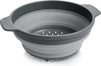 Tescoma Seiher GrandCHEF ø 24 cm, faltbar, Hellgrau