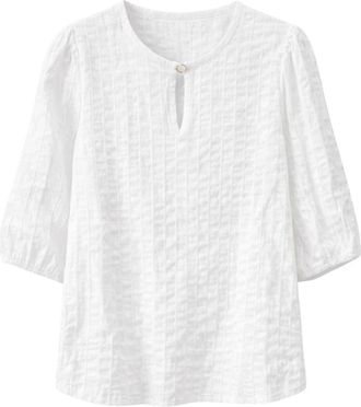 2-Biz Femme, Blouses et Chemises, Blanc, Taille: 44 FR Blouses