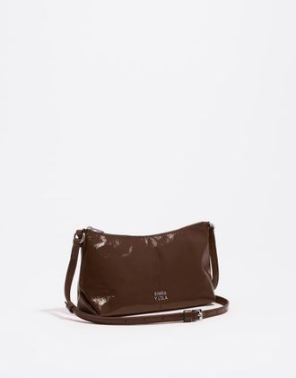 Bimba & Lola petit sac en cuir moka-Marron