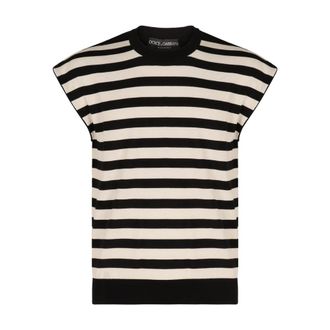 Dolce & Gabbana Gestreifte Strickweste - - Knitwear - Herren - Mehrfarbig - L