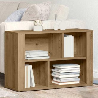 vidaXL Buffet Ch&ecirc;ne artisanal 80 x 30 x 53 cm Bois ding&eacute;nierie vidaXL