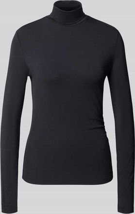 Jake*s Casual Slim Fit Langarmshirt aus Modal-Mix
