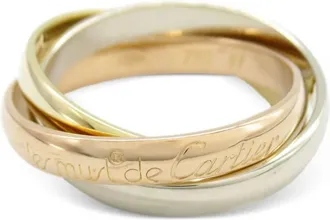 Cartier bague en or tricolore 18ct (années 2010)