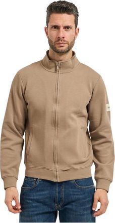 Yes-Zee YES Zee, Homme, Sweatshirts et sweats &agrave; capuche, Brun, Taille: XL SweaT-shirt zipp&eacute;