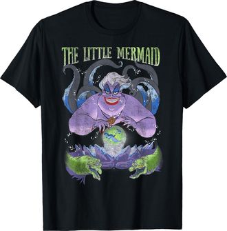 Disney The Little Mermaid Evil Ursula Crystal Ball T-Shirt