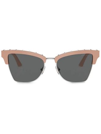 Jimmy Choo Eyewear Maxime Sonnenbrille - Nude