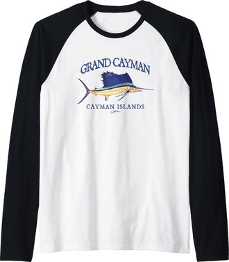 JCombs Grand Cayman, Cayman Islands Vintage Sailfish Raglan