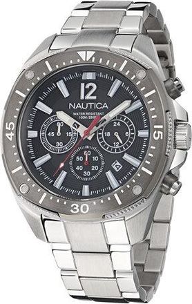 Nautica Uhr Sporty Chronograph NAPBSS505 Silberfarben