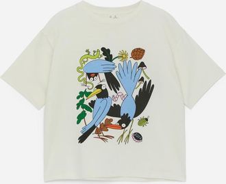 Arket Oversize-T-Shirt -Wei&szlig;