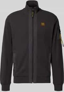 PME Legend Sweatjacke mit Stehkragen und Rei&szlig;verschluss