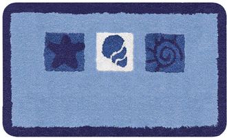 Kleine Wolke Badteppich Beach Azur 70 x 120 cm