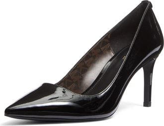 Michael Kors Damen Alina Flex Pump Heeled Shoe, Schwarz, 37.5 EU