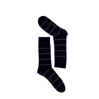 Tommy Hilfiger unisex, Sous-v&ecirc;tements, Bleu, Taille: S Crew Socks 3-Pack