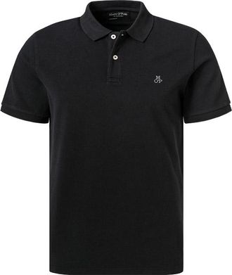 Marc O'Polo Herren Polo-Shirt schwarz