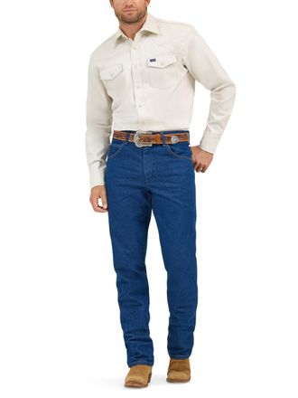 Wrangler Herren ms71319t Arbeits Utility Hemden zum Kn&ouml;pfen, Stone, XL Lang EU