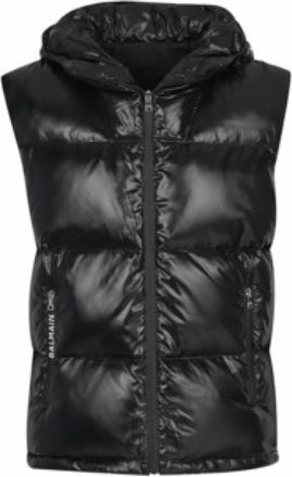 Balmain Herrenweste in Schwarz- Zeitloses Design - - Jackets - Herren - Schwarzk - L