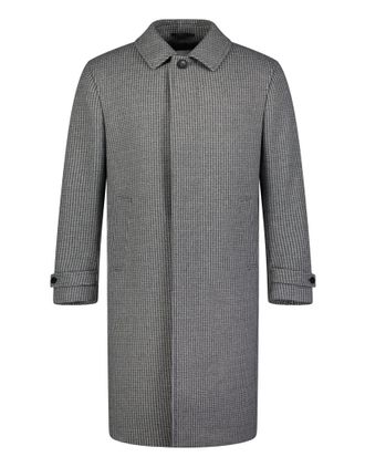 Roy Robson Mantel mit Pepita-Muster und Woll-Haptik in