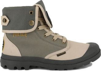 Palladium Unisex Baggy Hawkins Police Ankle Boot, Dusky Green, 37.5 EU