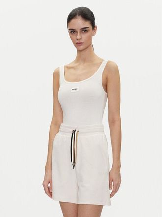 HUGO BOSS Top Vest Red Label 50469665 Écru Slim Fit