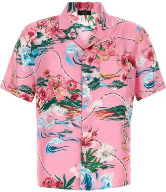 Gucci Printed Twill Bowling Shirt