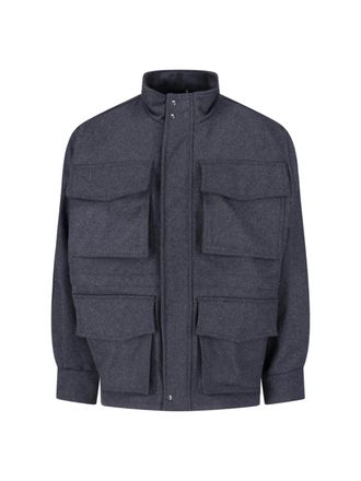 White Sand Wollmischjacke