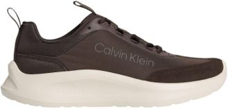 Calvin Klein Damen Light Eva Runner NYL-sue Hw0hw03149 Low Top, RED (Desert Taupe/Oatmeal), 40 EU