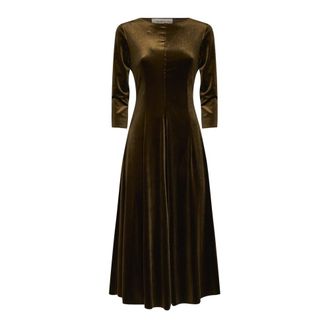 Blanca Vita Asia Midi Kleid - - Dresses - Damen - Gr&uuml;n - M