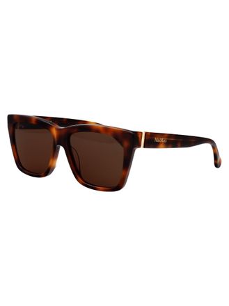 Max Mara Womens Sunglasses Mm0193 Havana Acetate