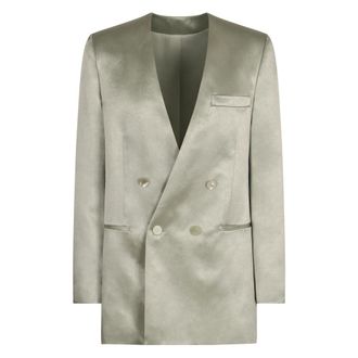 Philosophy di Lorenzo Serafini Klassischer zweireihiger Blazer - - Jackets - Damen - Gr&uuml;n - S