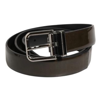 Dolce & Gabbana Klassischer G&uuml;rtel - - Accessories - Herren - Braun - ONE SIZE