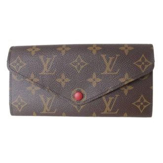 Louis Vuitton Pre-owned Long wallet (bi-fold) - Femme - Pre-owned - Brun - Taille: ONE Size