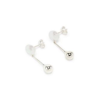 Ragbag Boucles doreille Datura en argent