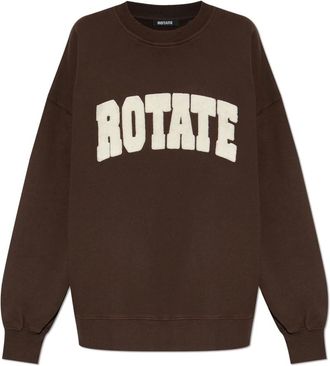 Rotate Rotate Birger Christensen, Femme, Sweatshirts et sweats &agrave; capuche, Brun, Taille: 40 FR SweaT-shirts