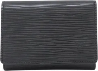 Louis Vuitton unisex, Pre-owned, Noir, Taille: ONE Size Porte-cartes Pre-owned