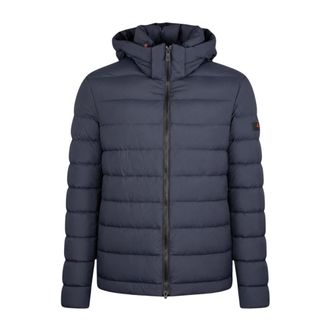 Peuterey Superleichter Nylon-Daunenmantel - - Jackets - Herren - Blau - XL