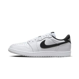 Nike Jordan 1 Retro Low 85 Metallic Black - Homme - Sport - Blanc - Taille: 41 EU