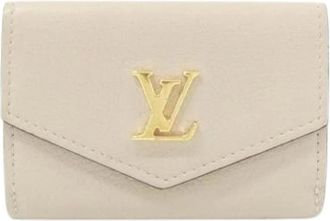 Louis Vuitton Portefeuille Pre-owned (tri-fold) - Femme - Pre-owned - Beige - Taille: ONE Size